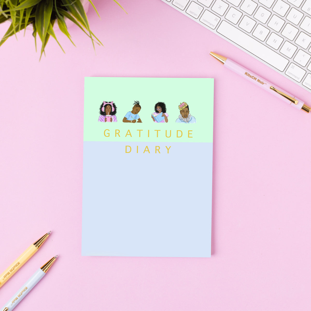 Kids Gratitude Diary | Black Children Diary | Kids Activity book ...