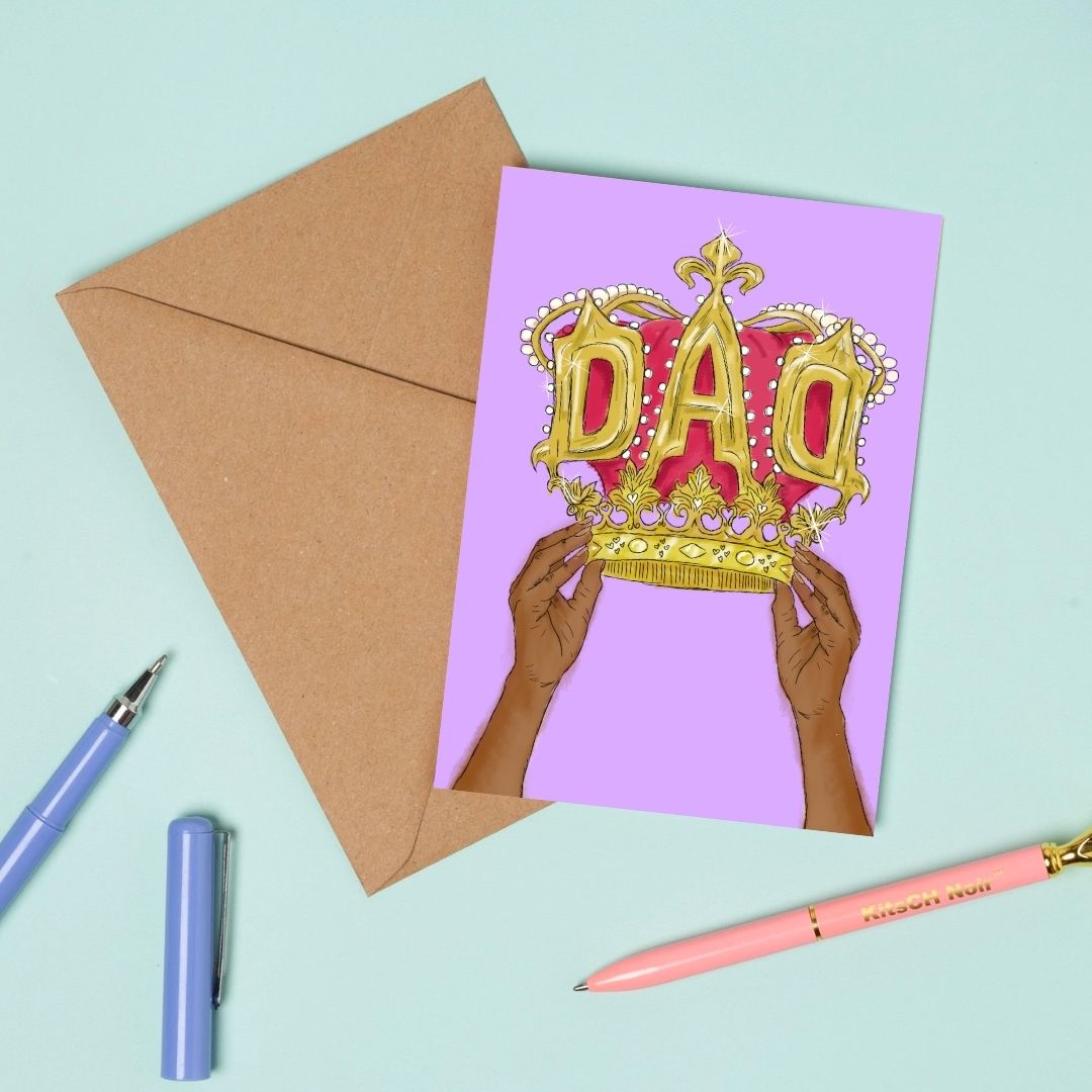 Dad King Crown – KitsCH Noir