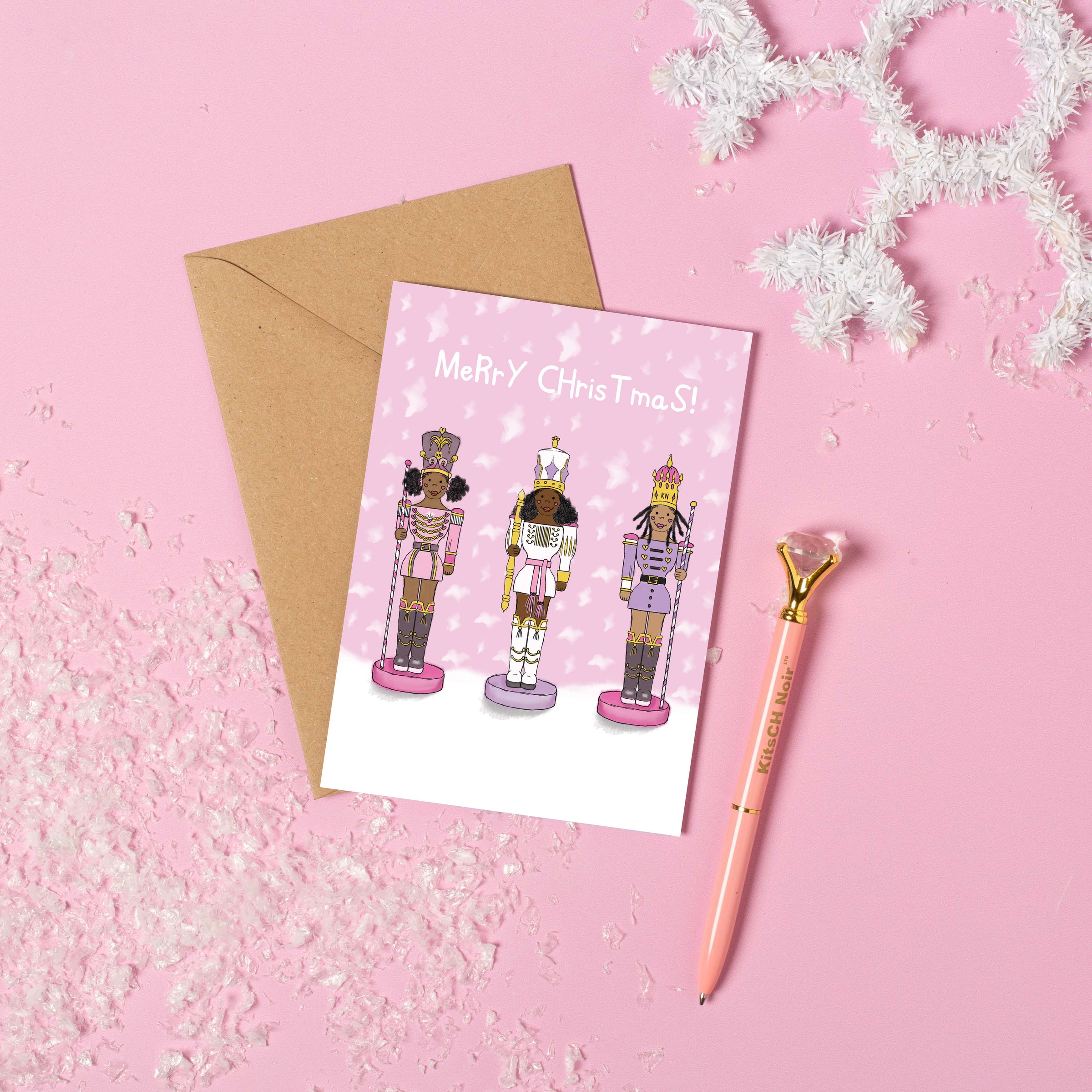 Pastel black greeting cards and stationery celebrating black culture ...